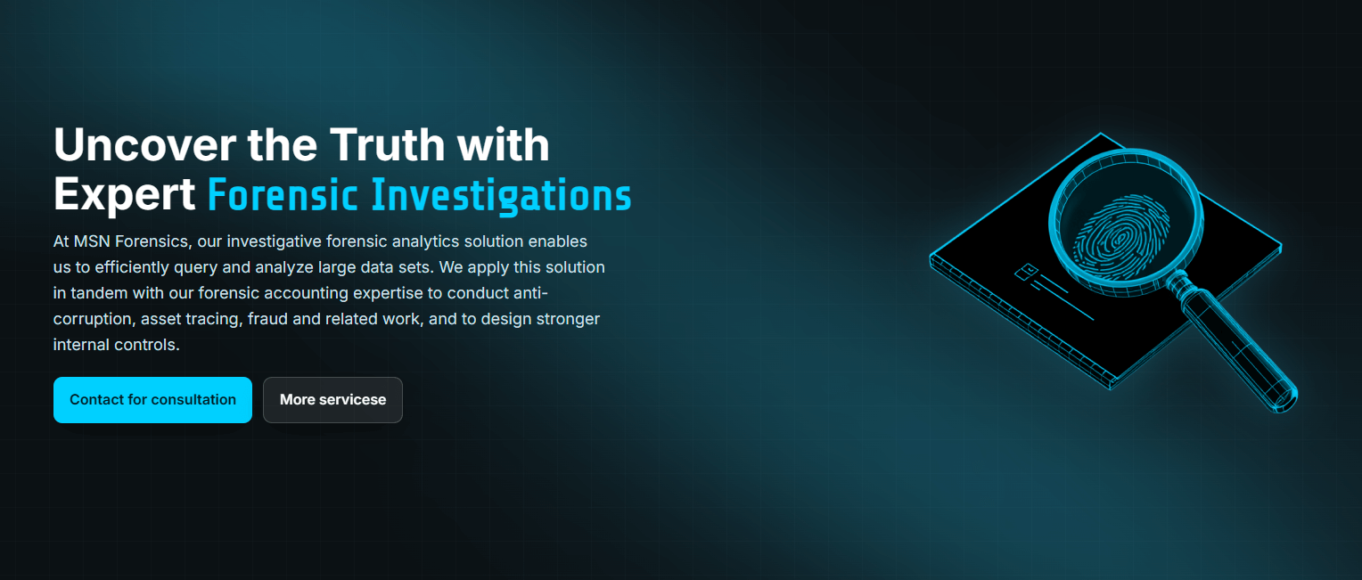 Forensic Investigation - Service