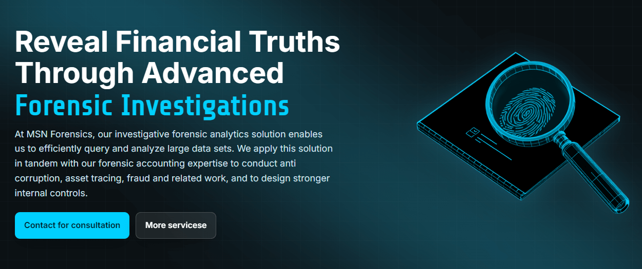 Forensic Investigation - Service